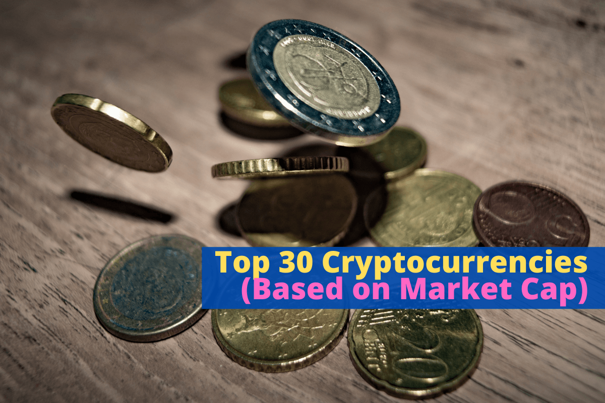 Top 30 Cryptocurrencies (Based on Market Cap) • Parent Portfolio